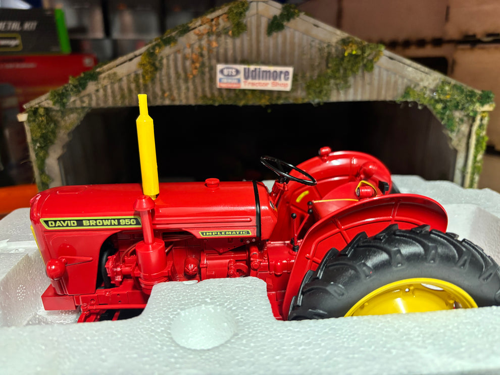 4997 Universal Hobbies David Brown 950 Implematic Tractor BOXED 1:16 s ...