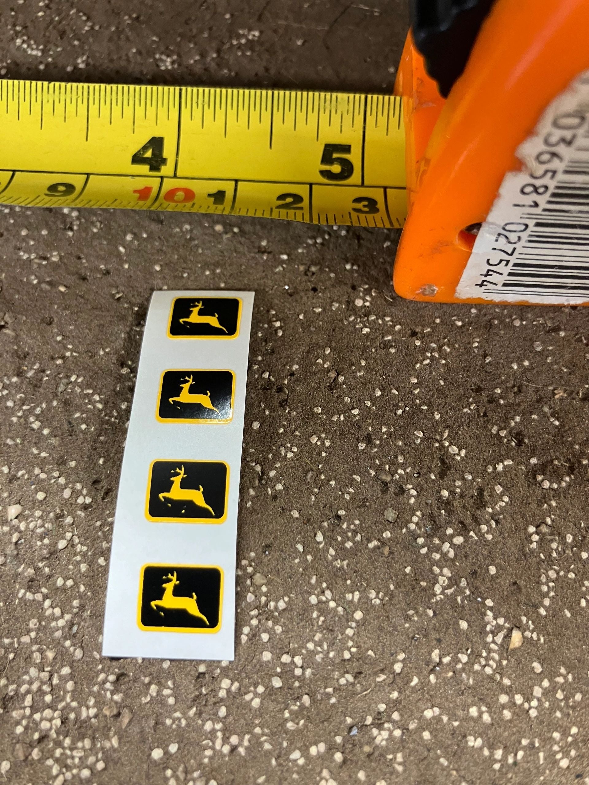 John Deere logo Tractor combine farm machinery decals1:32 scale High q ...