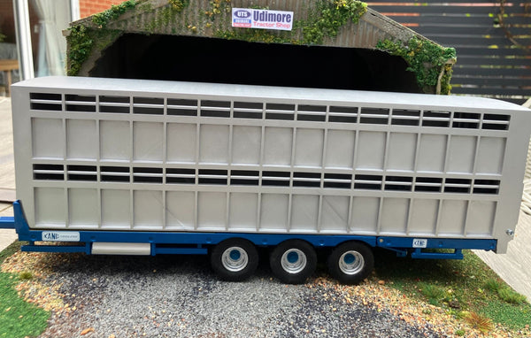 Kane Tri Axle Cattle Box Trailer One Thirty Two Scale – Udimore Tractor ...