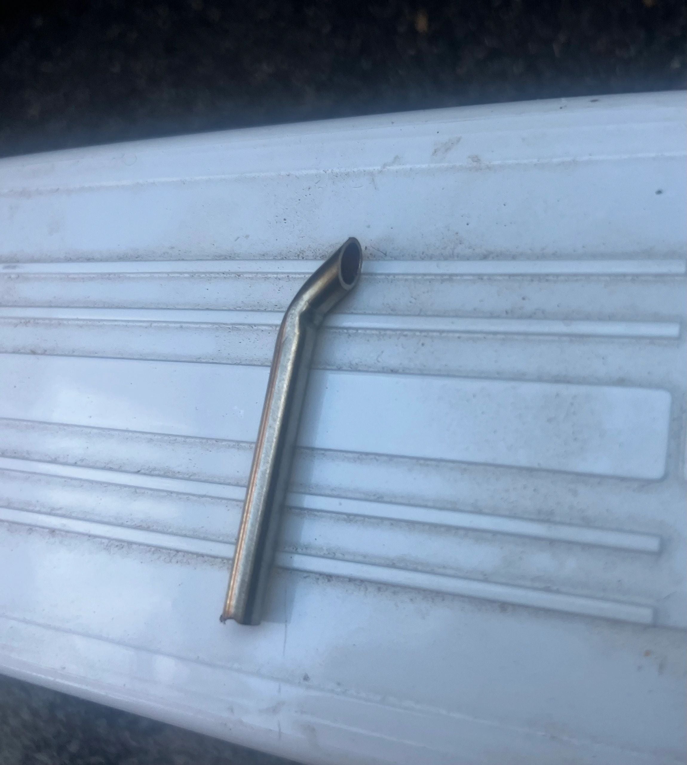 Straight Pipe Tractor Exhaust Stainless Steel 3mm Type 3 1:32 scale 6 ...