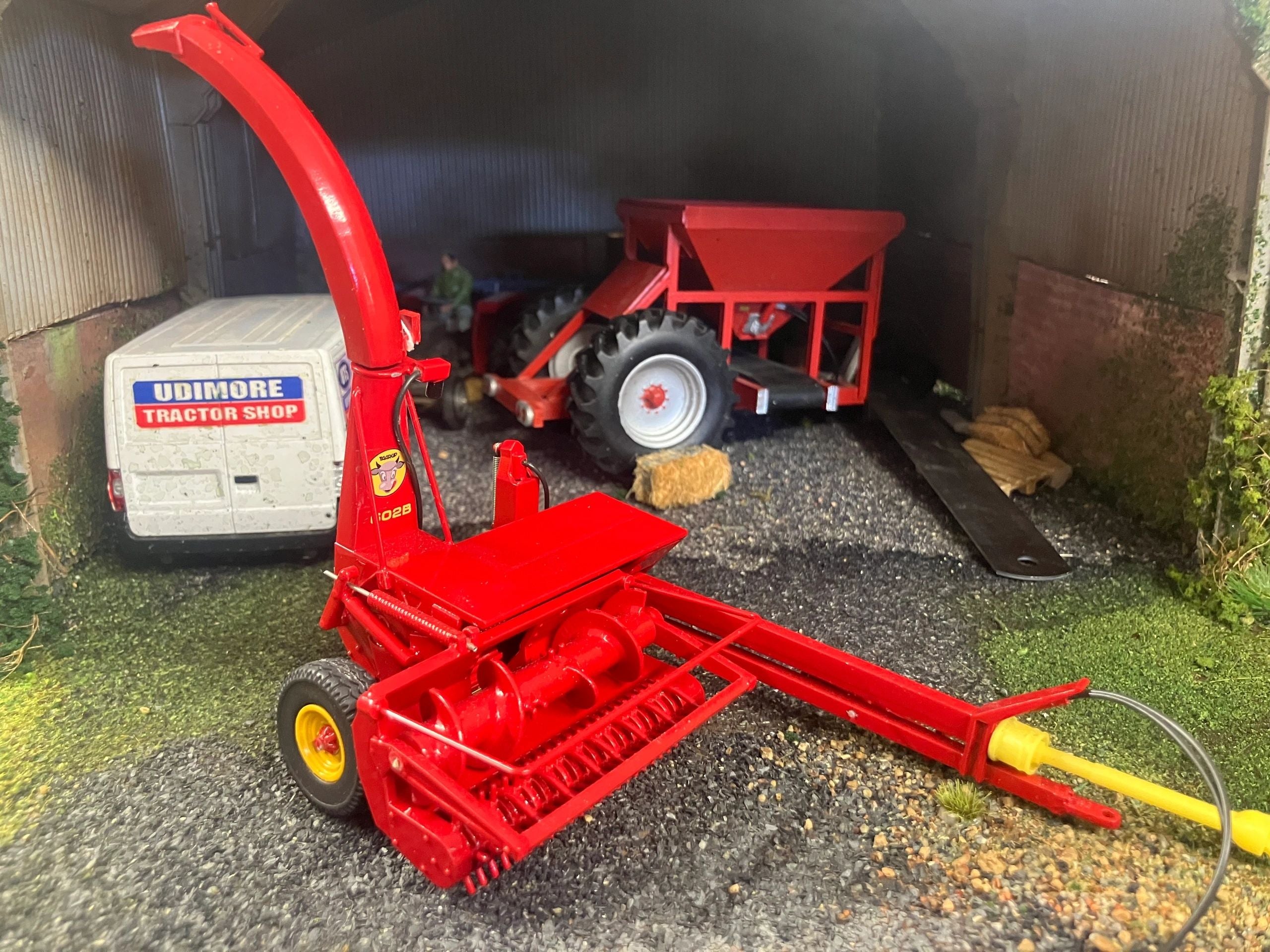 Taarup 602b Scratch built trailed Forage harvester 1:32 scale – Udimore ...